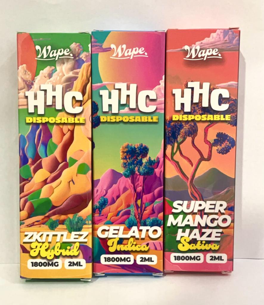 HHC Vapes 2ML | calpernia planters gibraltar.